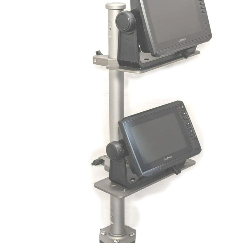 Ultra Heavy Duty Pedestal Fish Finder Control Screen Mount ...