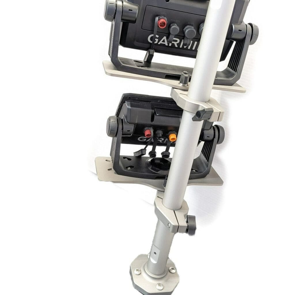 Ultra Heavy Duty Pedestal Fish Finder Control Screen Mount ...