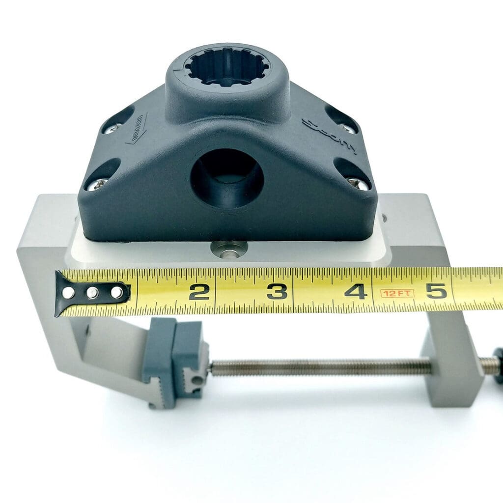 Rod Holder Base Kit with Gunnel Clamp or 3in Track Adapter ...