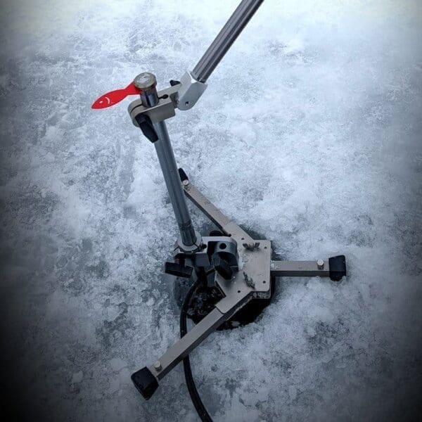 Gen3 Livesonar Ice Pole Mount | Portable Aluminum Design