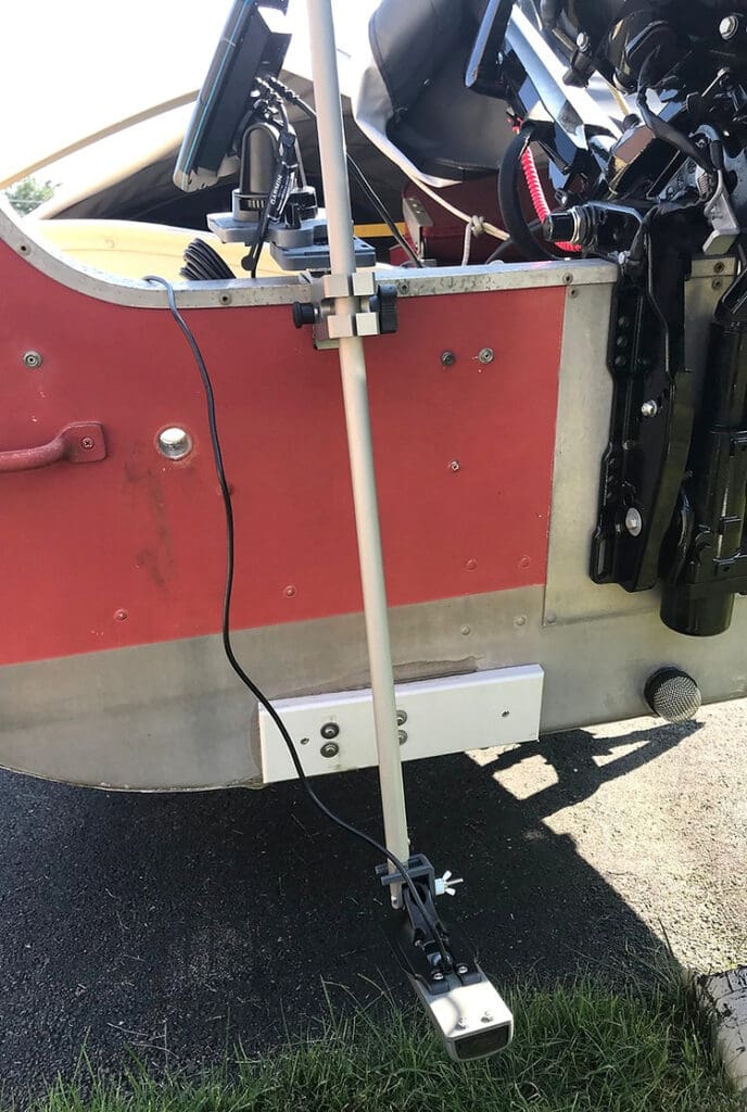 Gen2 Non-Powered Clamping Pole Fish Finder Mount kit - FishFinderMounts ...
