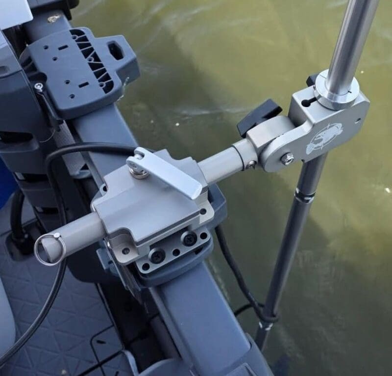Gen4 Live Sonar Pontoon Pole and Beam Mount Kit - FishFinderMounts.com™