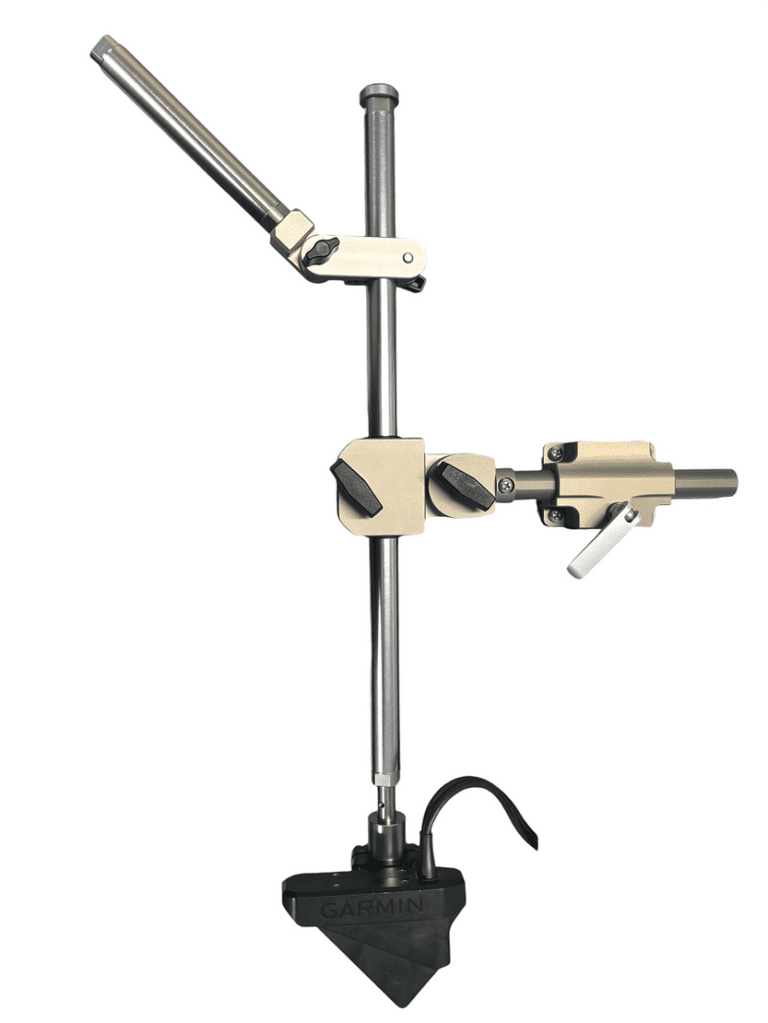 Vise Lock Live Sonar Mounting Kit for Pontoon Boats with Tilt and ...