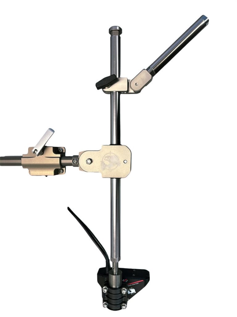 Vise Lock Live Sonar Mounting Kit for Pontoon Boats with Tilt and ...